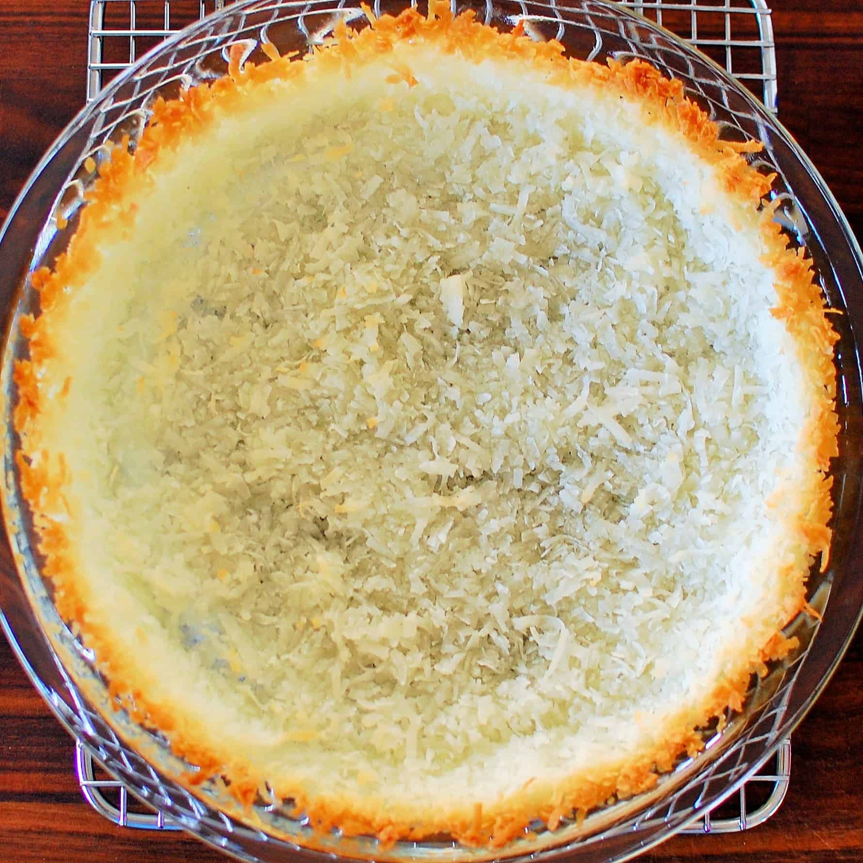 Key Lime Pie in a Coconut Crust