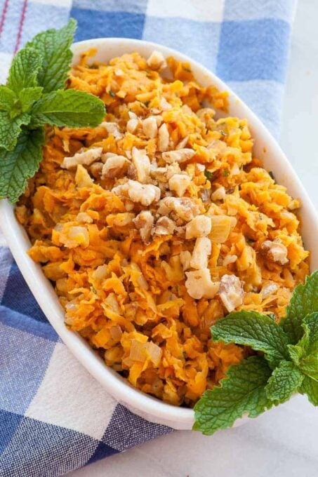 Sauteed Shredded Sweet Potatoes Recipe