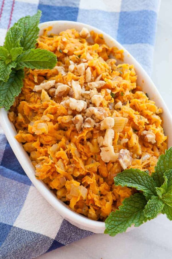Sauteed Shredded Sweet Potatoes Recipe