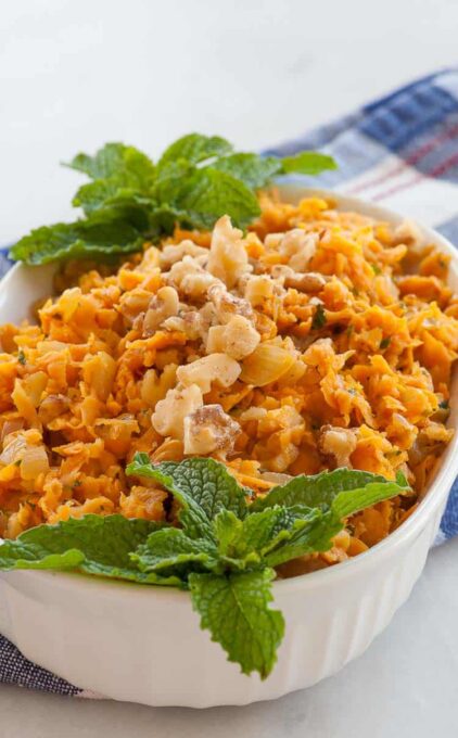 Sauteed Shredded Sweet Potatoes Recipe