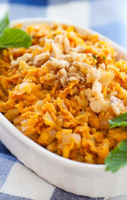 Sauteed Shredded Sweet Potatoes Recipe