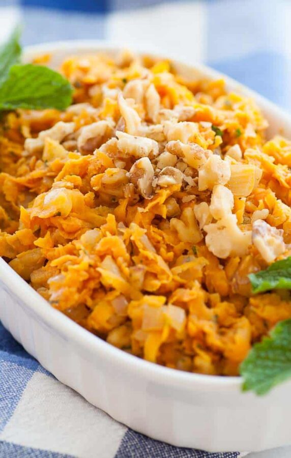 Sauteed Shredded Sweet Potatoes Recipe