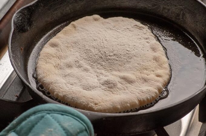 Easy Pan Fried Naan Bread Recipe