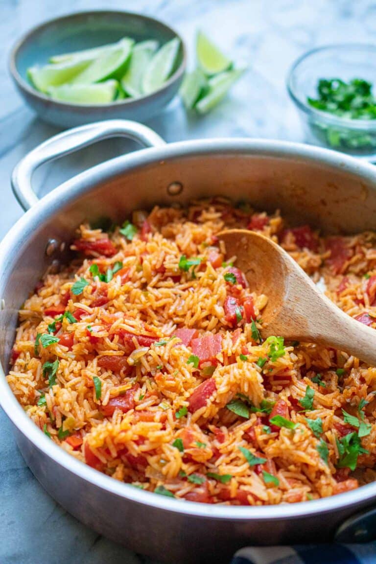 How To Make Homemade Restaurant Style Mexican Rice