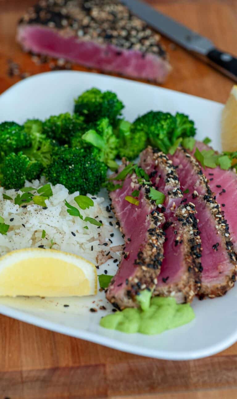 Pan Seared Tuna Steak Recipe