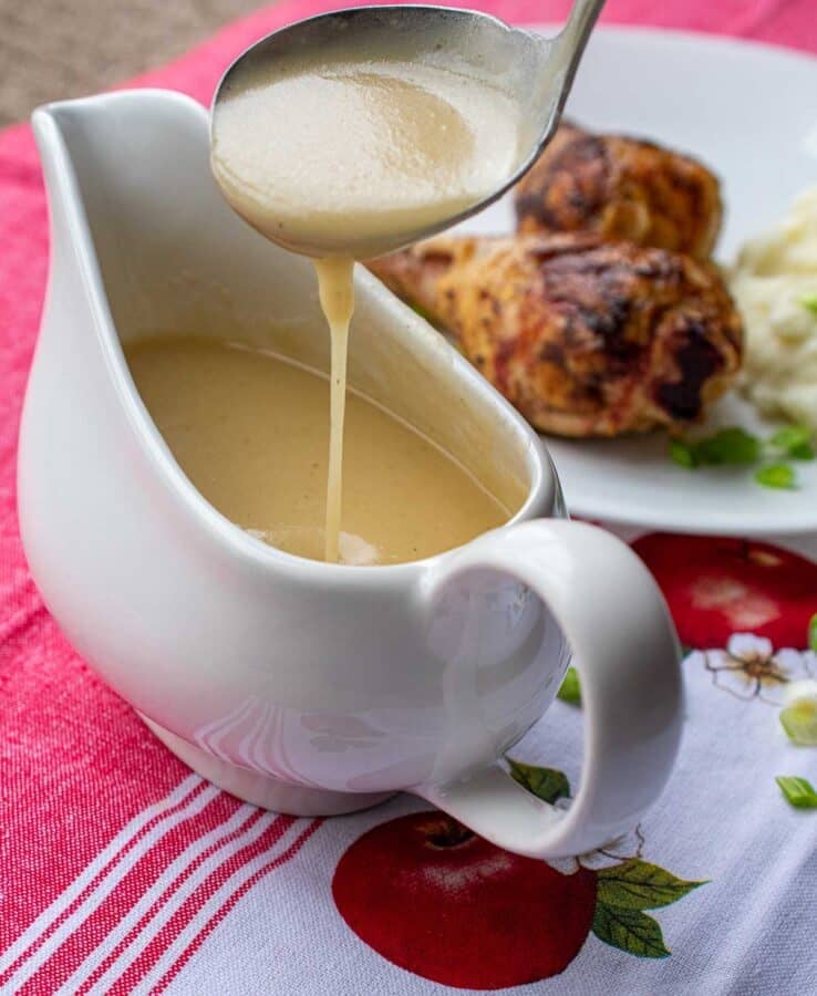 Easy Homemade Chicken Gravy from Broth Recipe